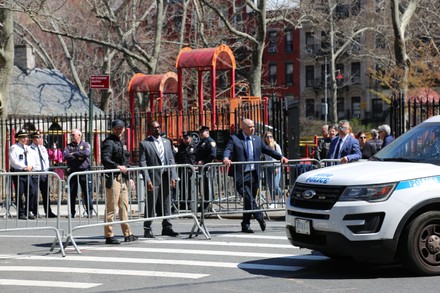 Police Security Members Seen Crossroads Around Editorial Stock Photo ...