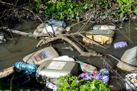 Shocking Amounts Flytipping Litter Stream Denham Editorial Stock Photo ...