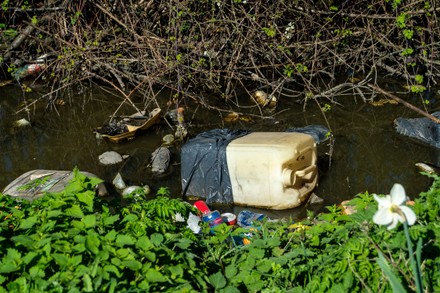 Shocking Amounts Flytipping Litter Stream Denham Editorial Stock Photo ...