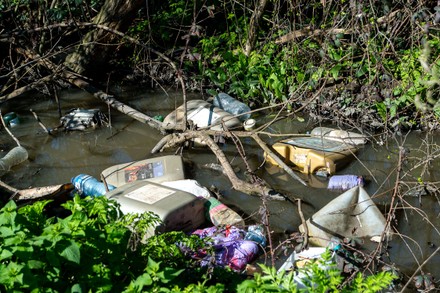 Shocking Amounts Flytipping Litter Stream Denham Editorial Stock Photo ...