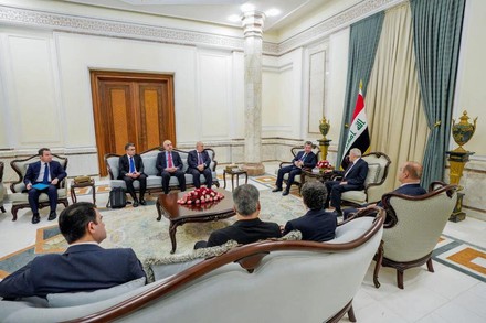 Iraqi President Abdul Latif Jamal Rashid Editorial Stock Photo - Stock ...