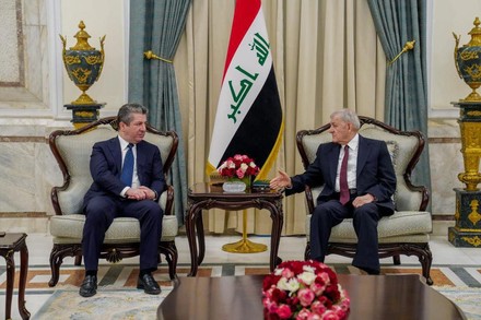 Iraqi President Abdul Latif Jamal Rashid Editorial Stock Photo - Stock ...