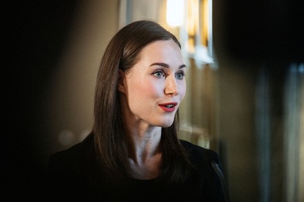 Outgoing Finnish Prime Minister Sanna Marin Editorial Stock Photo ...