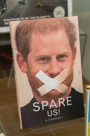Spare Us Book On Sale Bookstore Editorial Stock Photo - Stock Image ...