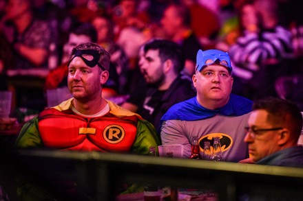 Batman Robin Unmasked Crowd 6th April Editorial Stock Photo - Stock ...