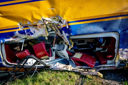 Prorail Employees Investigating Train Overhead Wires Editorial Stock ...