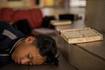 Student Sleep Islamic Boarding School Hamalatul Editorial Stock Photo ...