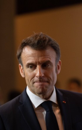 Emmanuel Macron French President Emmanuel Macron Editorial Stock Photo ...
