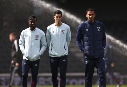 Maxwell Cornet Nayef Aguerd West Ham Editorial Stock Photo - Stock ...