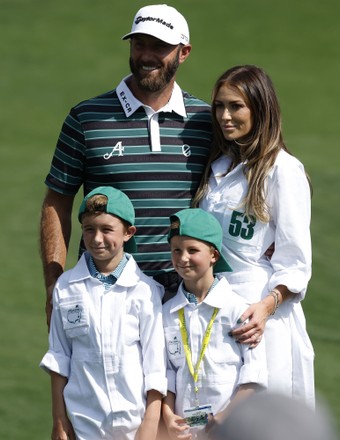 Dustin Johnson Us Poses His Wife Editorial Stock Photo - Stock Image ...