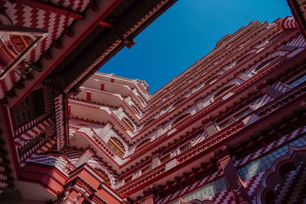 Inside View Red Mosque Colombo Sri Editorial Stock Photo - Stock Image ...