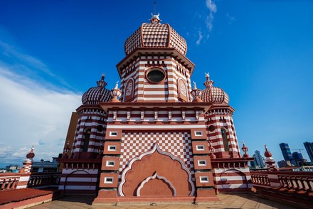 General View Red Mosque Colombo Sri Editorial Stock Photo - Stock Image ...