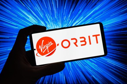 Virgin Orbit Logo Displayed On Mobile Editorial Stock Photo - Stock ...