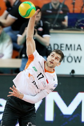 Trevor Clevenot Jastrzebski Wegiel Action During Editorial Stock Photo ...