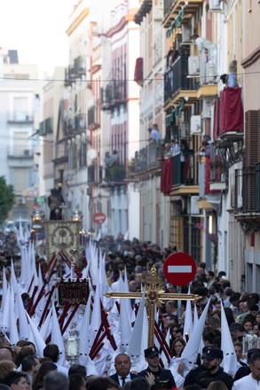 Holy Wednesday Procession Las Siete Palabras Editorial Stock Photo ...