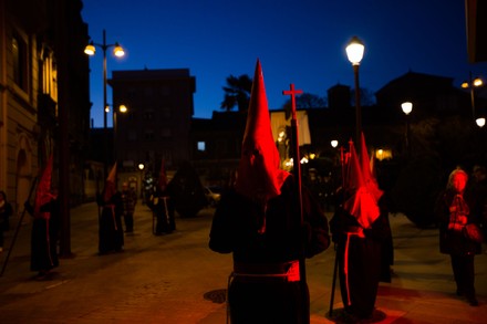 Members Catholic Brotherhoods Participating Procession Christ Editorial ...