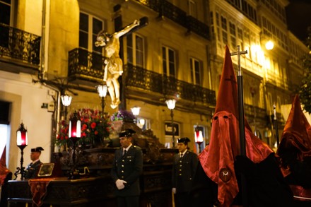 Members Catholic Brotherhoods Participating Procession Christ Editorial ...
