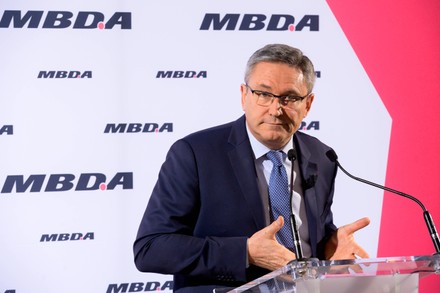 Eric Beranger Ceo Mbda Missile Systems Editorial Stock Photo - Stock ...
