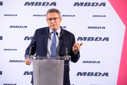 Eric Beranger Ceo Mbda Missile Systems Editorial Stock Photo - Stock ...