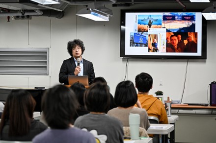 Kuma Academy Cofounder Puma Shen Gives Editorial Stock Photo - Stock ...