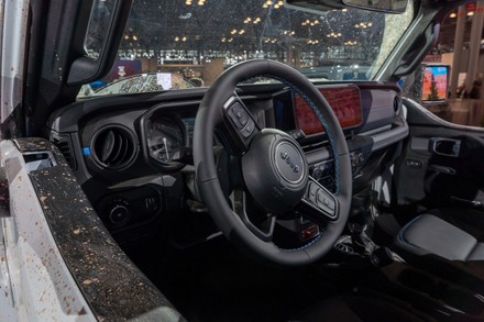 New 2024 Jeep Wrangler Rubicon 4xe Editorial Stock Photo - Stock Image ...