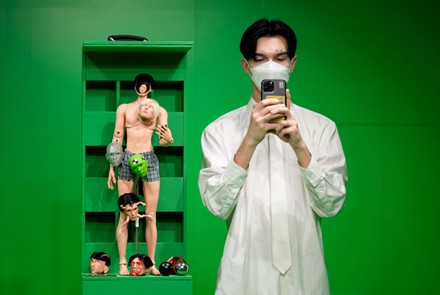 Spanish Artist Filip Custic Delivers Performance Editorial Stock Photo ...