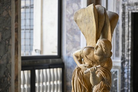 Statue Winged Psyche Early Imperial Age Editorial Stock Photo - Stock ...