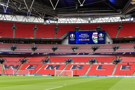 General View Inside Wembley Stadium Ahead Editorial Stock Photo - Stock ...