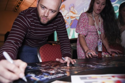 Adam Gibbs Who Played Cid Signs Editorial Stock Photo - Stock Image ...
