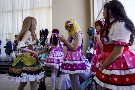 Guests Attend Amc Anime Con Boston Editorial Stock Photo - Stock Image ...