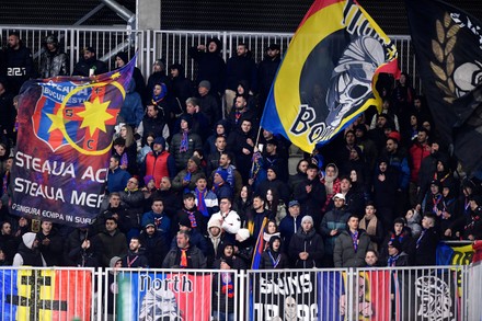 Fcsb Fans Action During Game Between Editorial Stock Photo - Stock ...