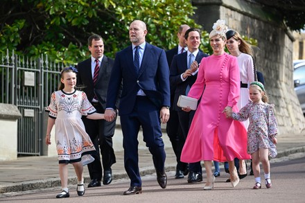 Mia Grace Tindall Peter Phillips Mike Editorial Stock Photo - Stock ...