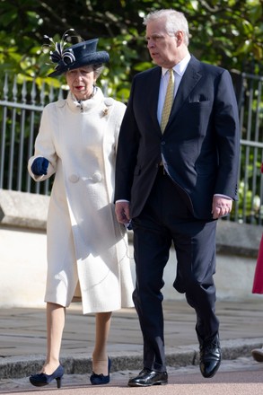 Princess Anne Prince Andrew Editorial Stock Photo - Stock Image ...