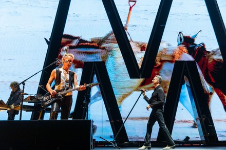 Depeche Mode Martin Gore Dave Gahan Editorial Stock Photo - Stock Image ...