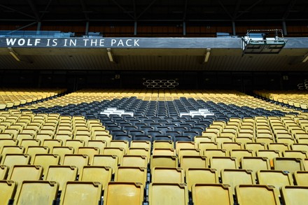 Wolves Logo Seats Stand Molineux Stadium Editorial Stock Photo - Stock ...
