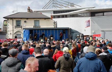 Fan Zone Pre Match Racecourse Ground Editorial Stock Photo - Stock ...