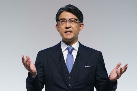 Koji Sato Toyota President Ceo Editorial Stock Photo - Stock Image ...