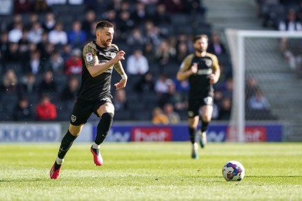 Portsmouth Defender Joe Rafferty During Efl Editorial Stock Photo ...