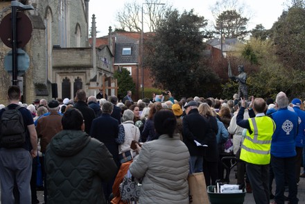 Church Goers Six Different Churches Maidenhead Editorial Stock Photo ...