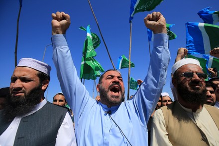 Supporters Islamic Political Party Jamaateislami Shout Editorial Stock ...