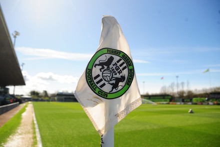 Detailing Forest Green Rovers Corner Flag Editorial Stock Photo - Stock ...