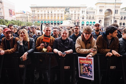 Milan Italy News Quentin Tarantino Meets Editorial Stock Photo - Stock ...