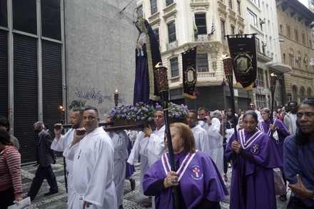 Worshippers Participate Religious Procession On Occasion Editorial ...