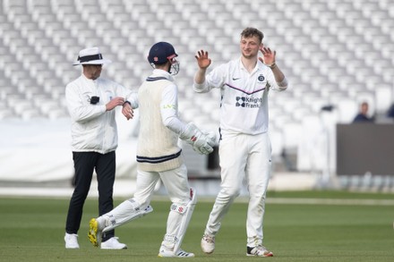 John Simpson Middlesex Ccc Congratulates Luke Editorial Stock Photo ...