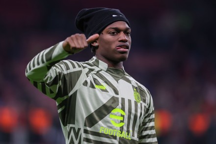 Rafael Leao Ac Milan Smiling During Editorial Stock Photo - Stock Image ...