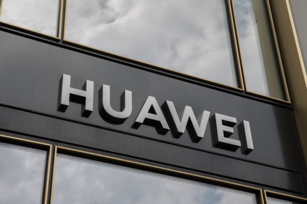 Storefront Huawei Berlin On April 8 Editorial Stock Photo - Stock Image ...