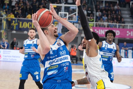 John Petrucelli Germani Basket Brescia Opposed Editorial Stock Photo ...