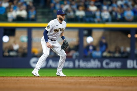Milwaukee Brewers First Baseman Owen Miller Editorial Stock Photo ...