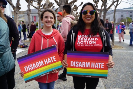 Protesters Hold Placards That Says Disarm Editorial Stock Photo - Stock ...