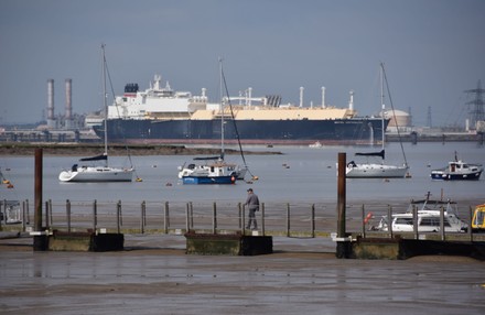 Lng Tanker British Contributor Built 2018 Editorial Stock Photo - Stock ...